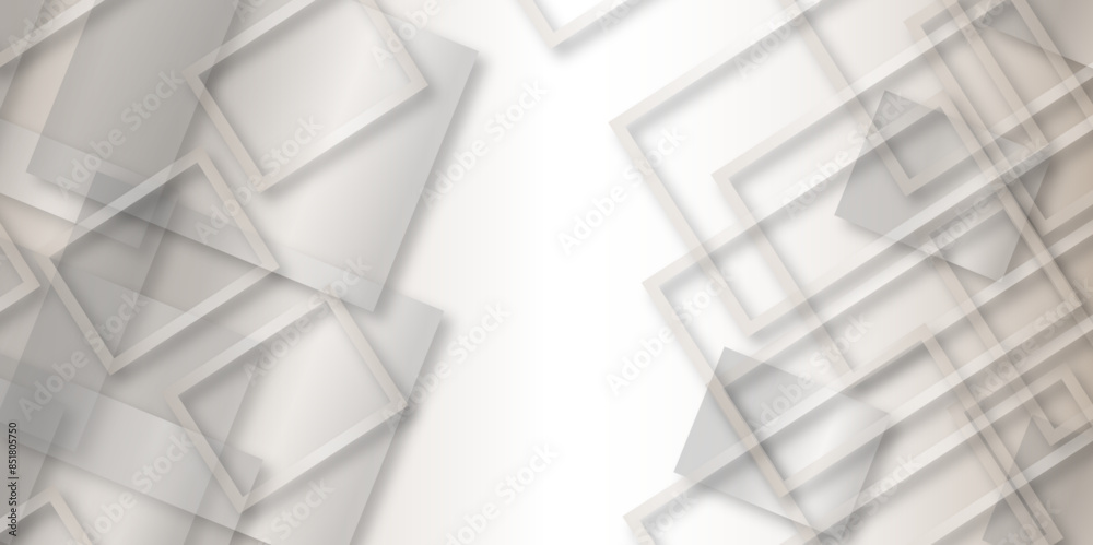 Abstract technology background vector EPS, Abstract white box concept ...