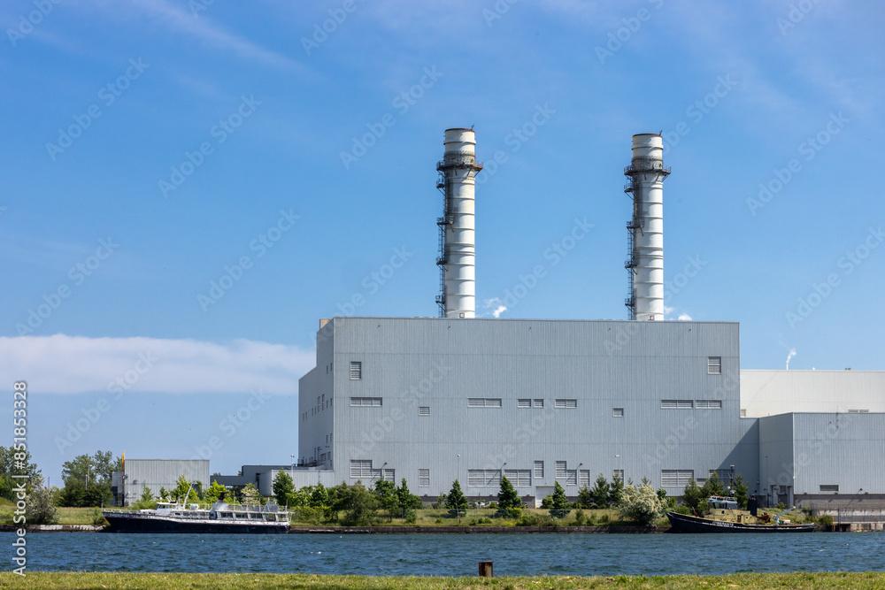 Toronto,Canada, June 13, 2024; The Toronto Portlands Energy Centre 550 ...