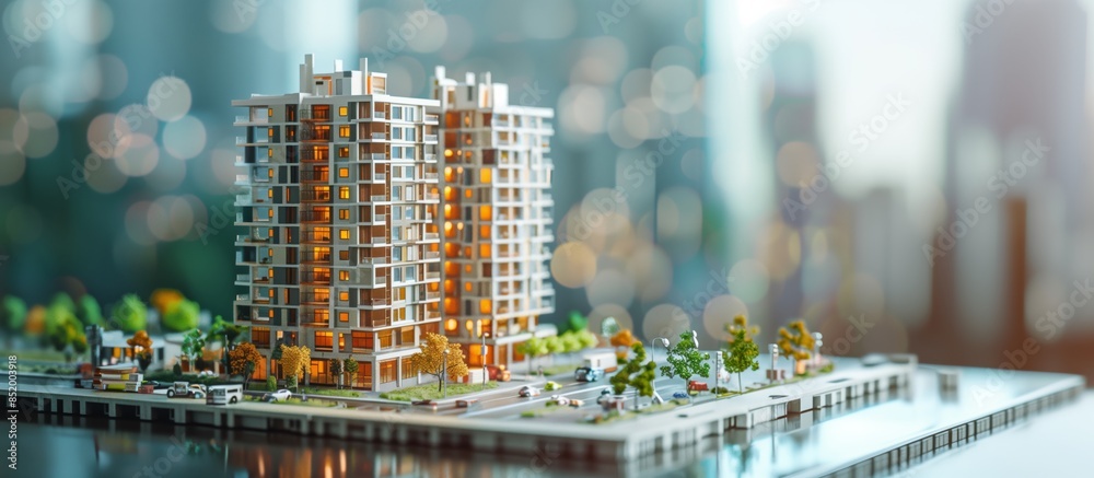 Steel skeleton of a high rise building rising up. New office building ...