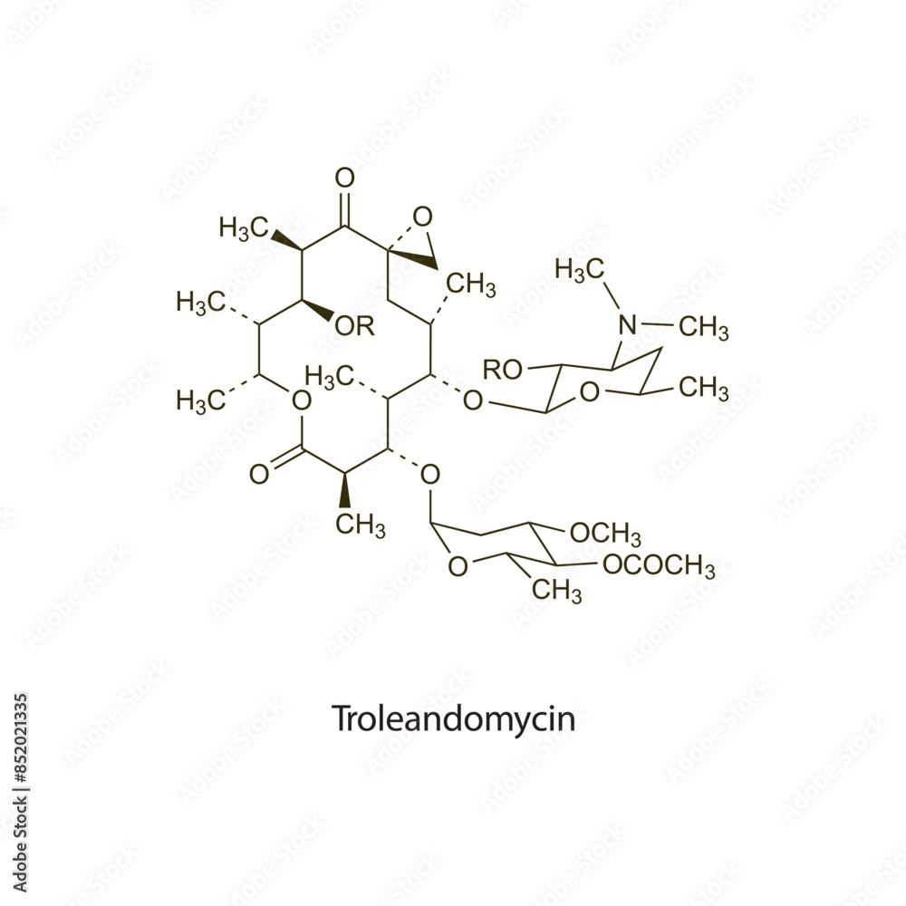 Carbachol flat skeletal molecular structure Nicotinic acetylcholine ...