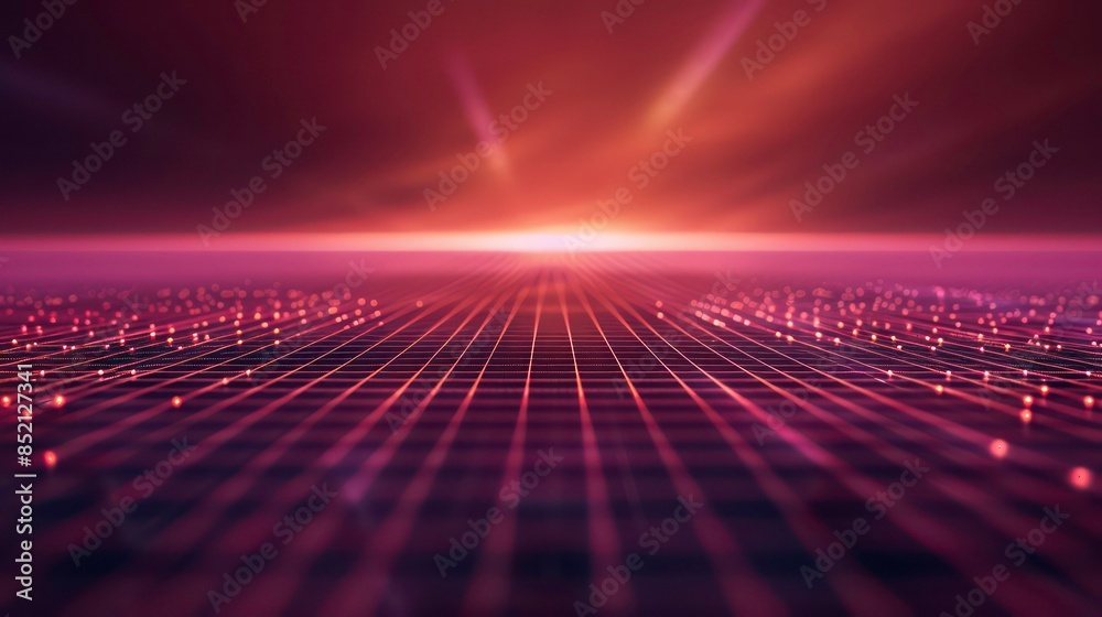 Futuristic AI technology themed thumbnail backdrop for versatile ...