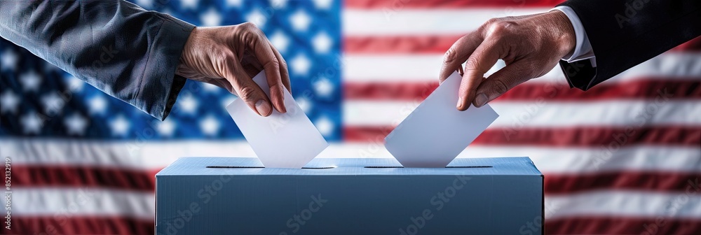 2024 American US presidential general election - voting and politics ...