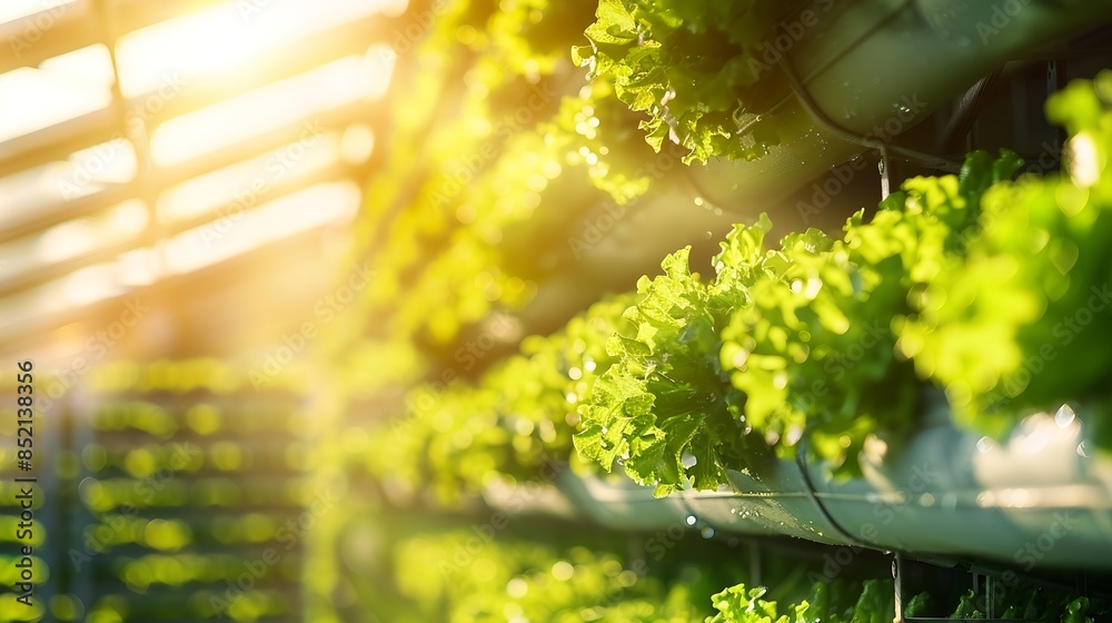 Vertical Farming Concept Racks with Vertically Stacked Layers of Green ...
