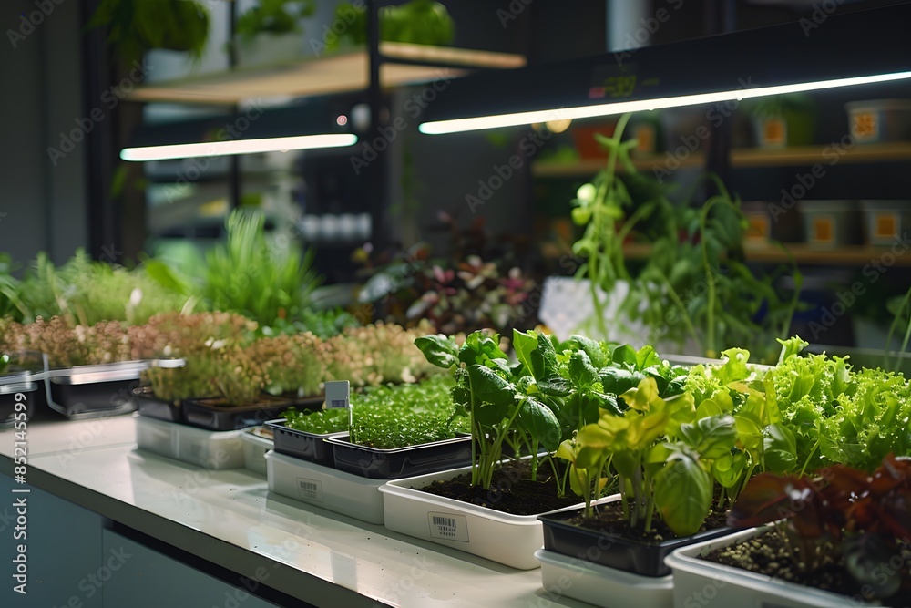 various types of hydroponic systems, such as nutrient film technique ...