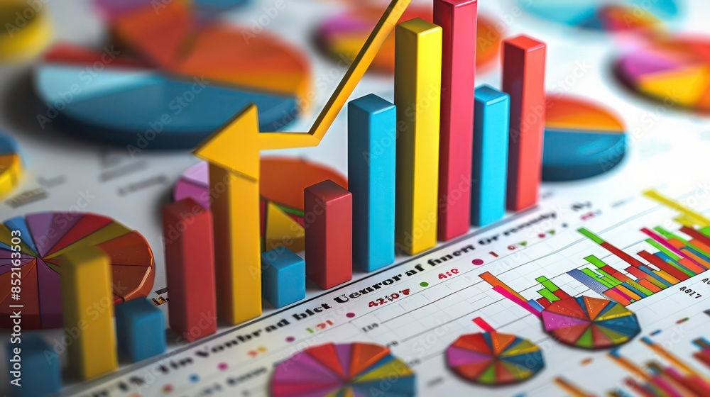 Development Graphs: Surround the arrow with various types of graphs and ...