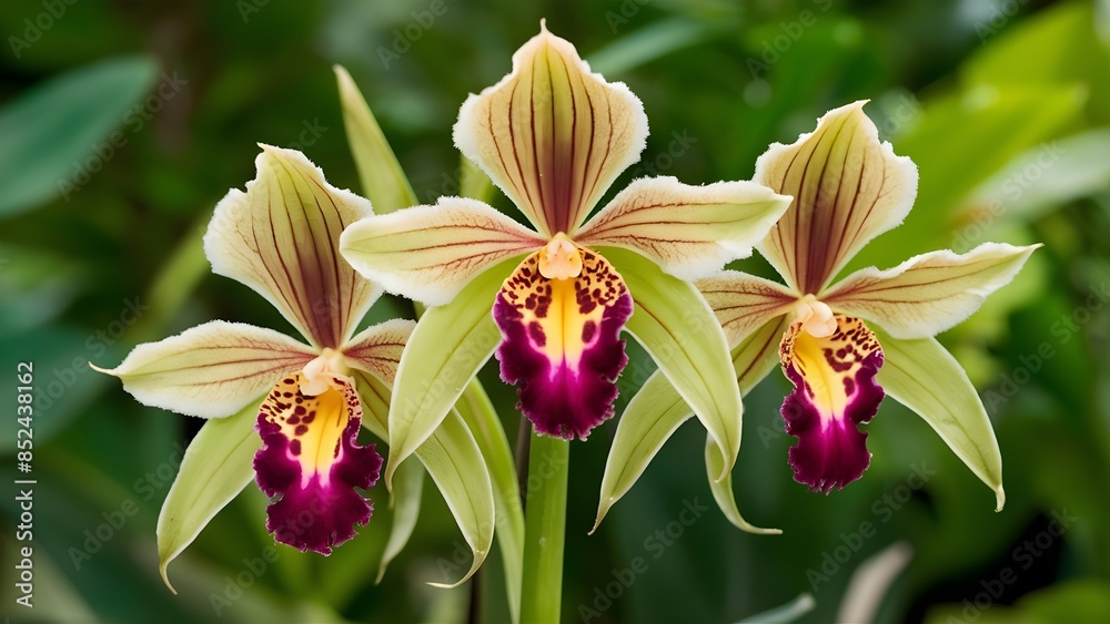 Discover the vibrant blooms of Oncidium orchids, also known as dancing ...