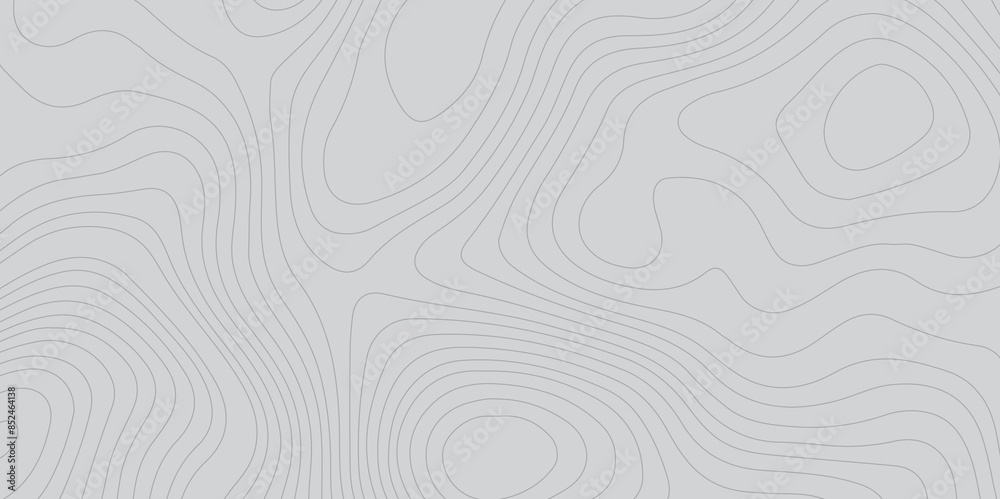 Abstract topography geography contour map and curve reliefs background ...