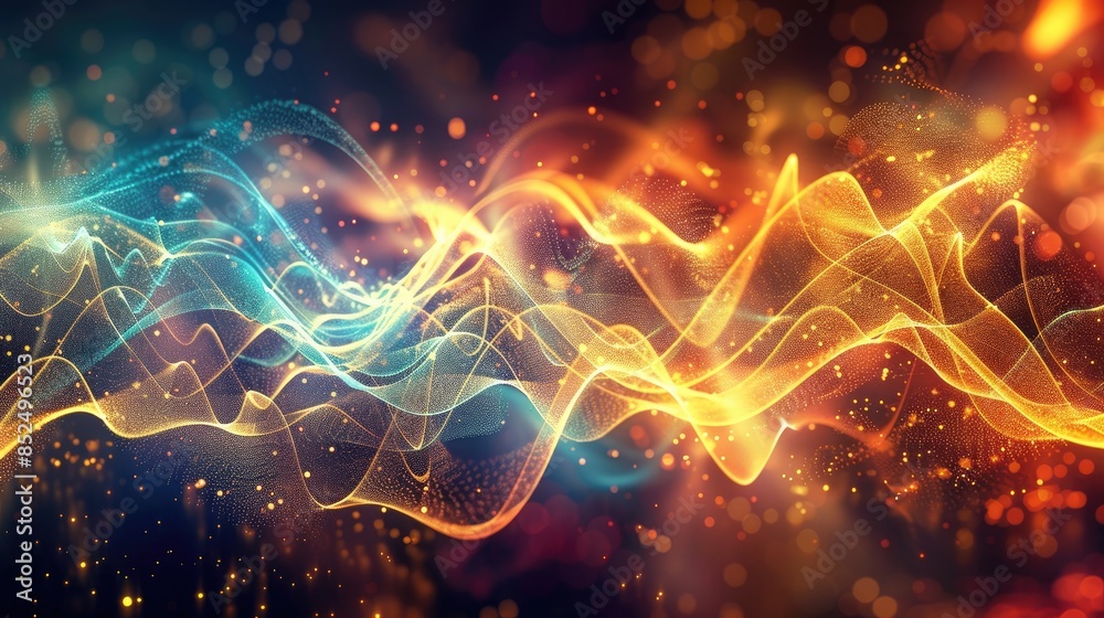 Different Forms of Electromagnetic Waves Portrayed in a Visual ...