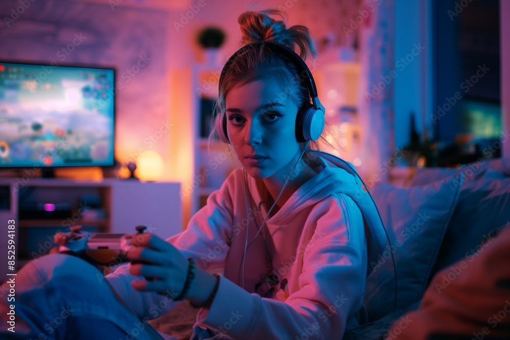 Woman is live streaming her video game session, Top Tips for Women Live ...