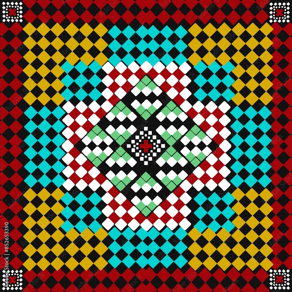 Discover the beauty of African ethnic fabric patterns featuring ...