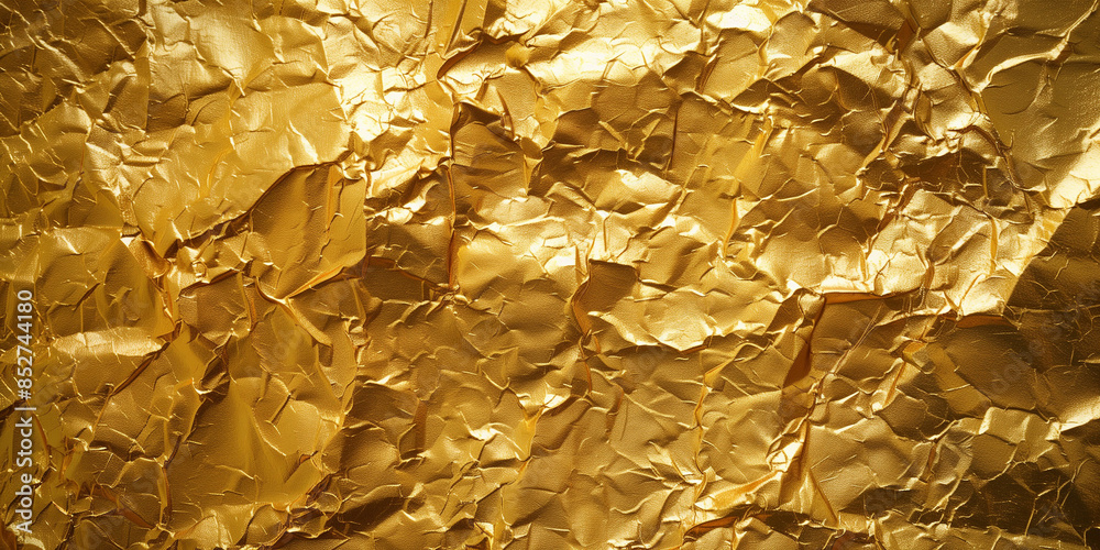 Golden metal surface texture pattern. Yellow gold texture background ...