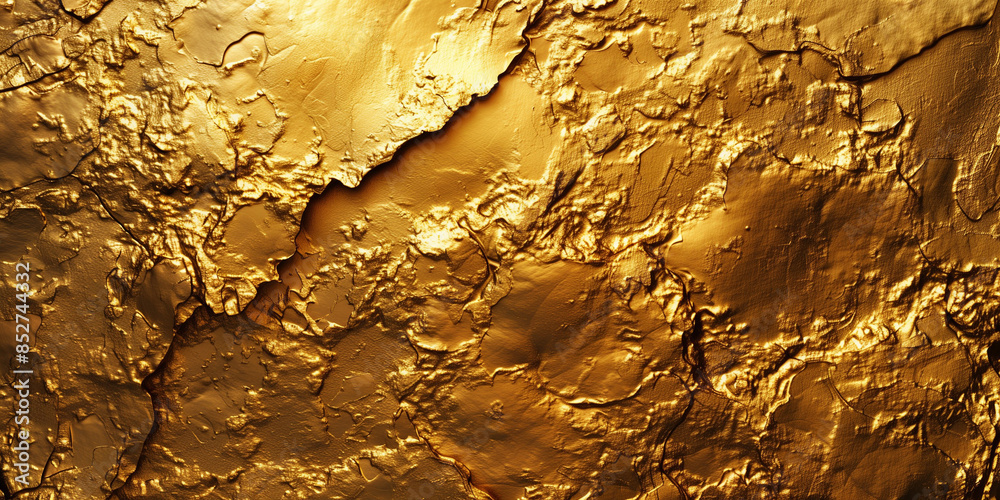 Golden metal surface texture pattern. Yellow gold texture background ...