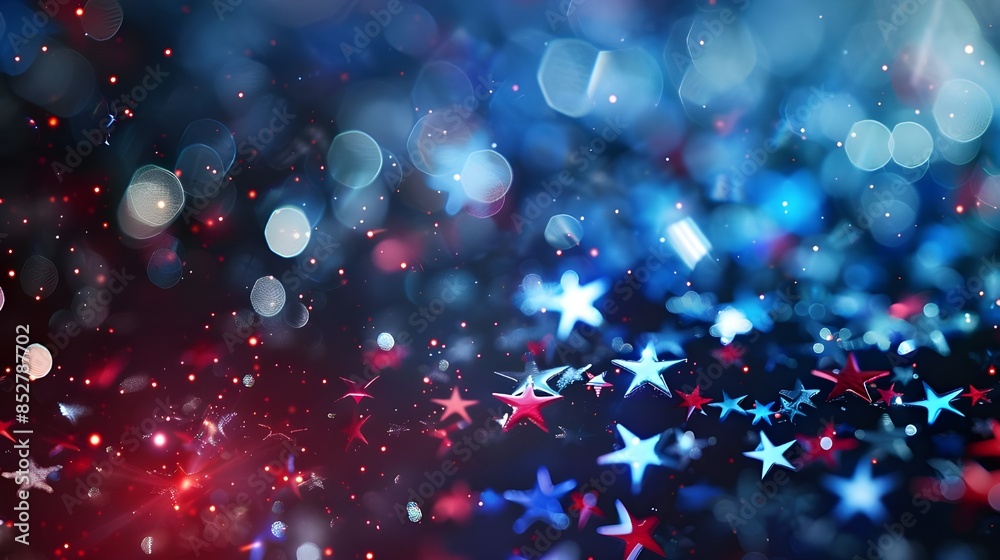 4th of july background. 4th of july desktop background with dreamy blur ...