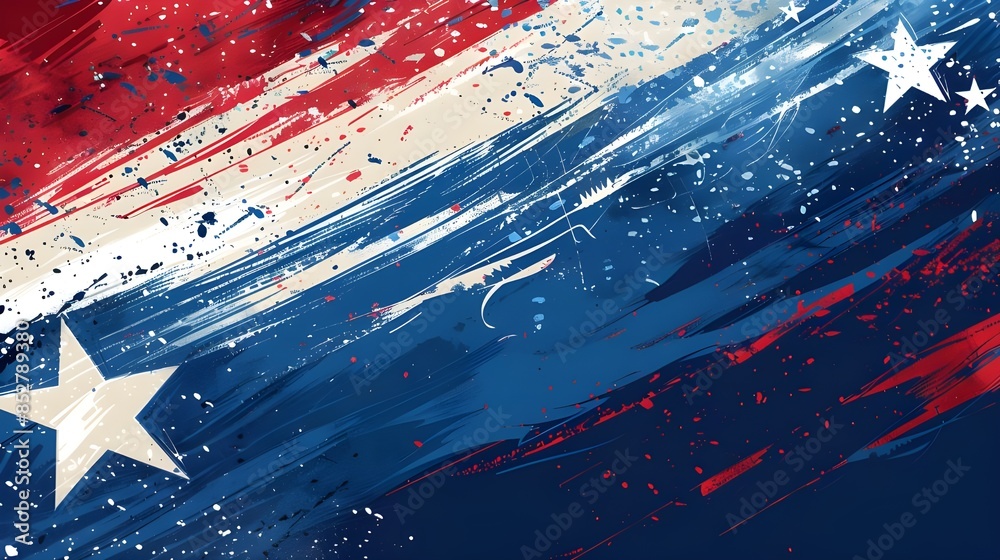 4th of july background. 4th of july desktop background with dreamy blur ...