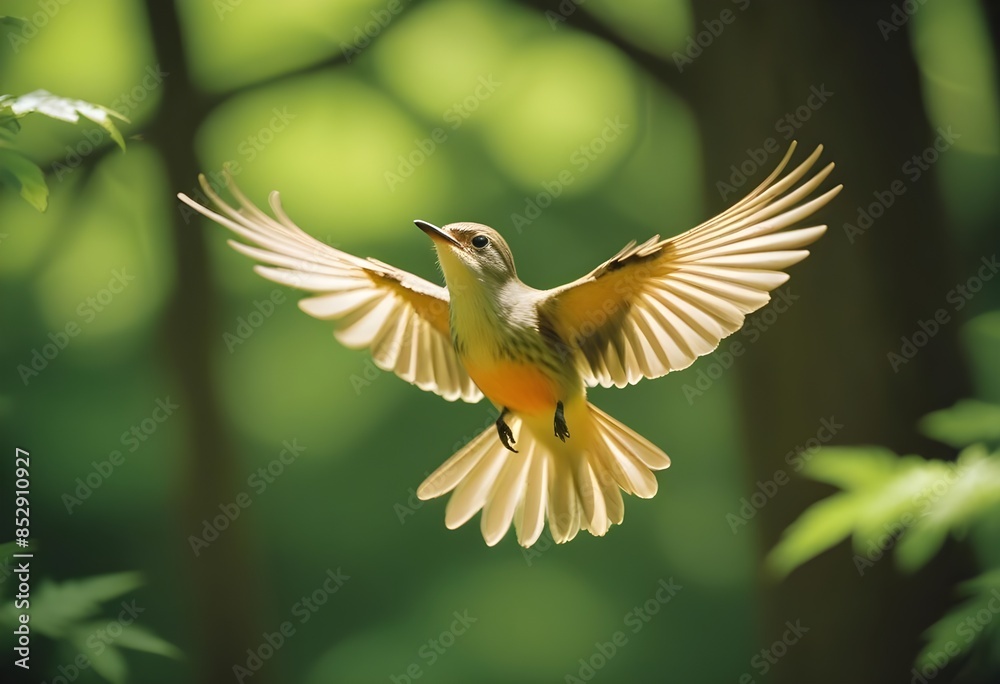 Foto de Acadian Flycatcher Bird. Bird. Birds. Birds flying. Bird in ...
