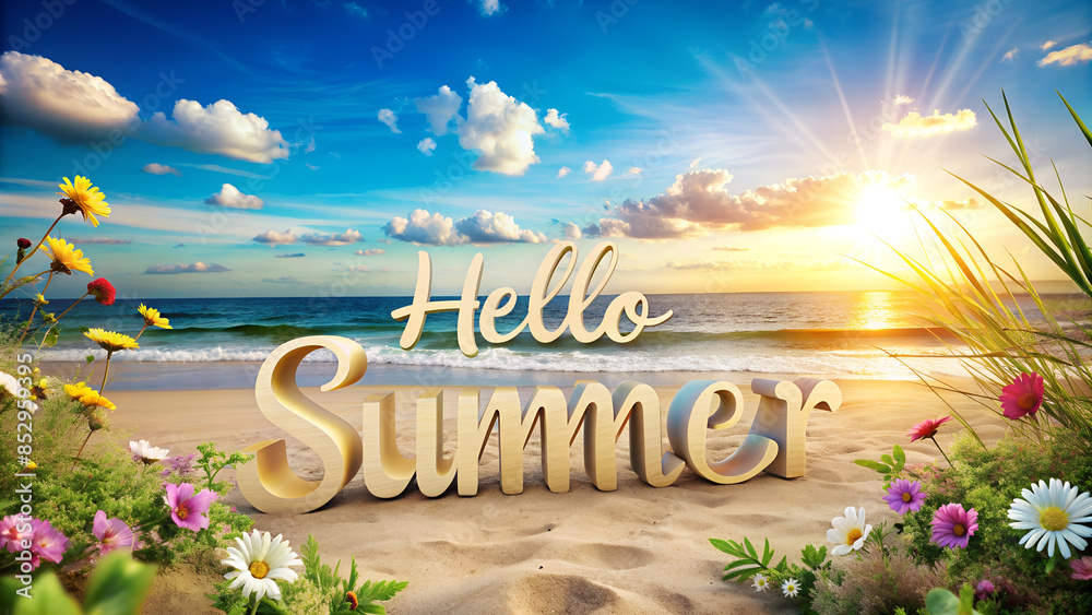 Best Summer Backgrounds for Beach and Tropical Themes Stock ...
