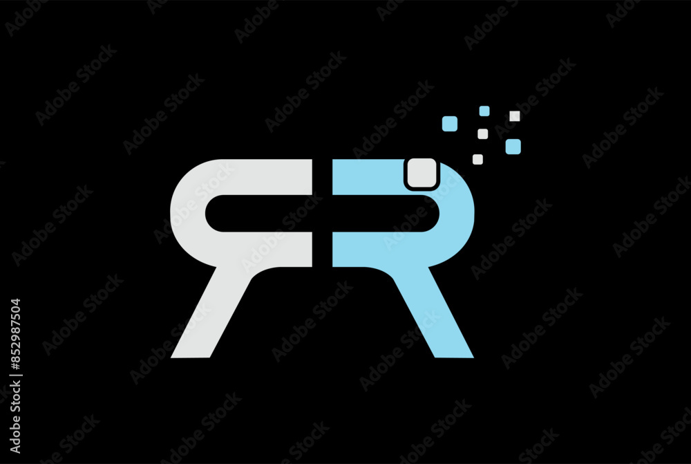 Letter R logo design. Creative Initial letter R logo. Letter R symbol ...