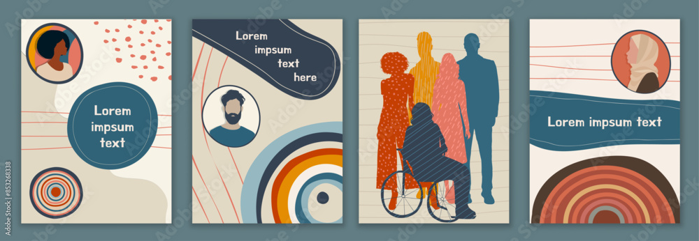 Poster Diversity equality inclusion belonging – Tableau | Europosters