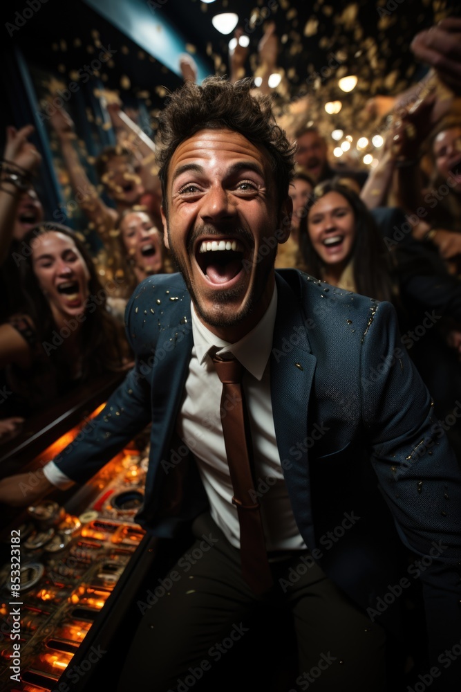 Celebration in the workplace - corporate party fun, team bonding ...