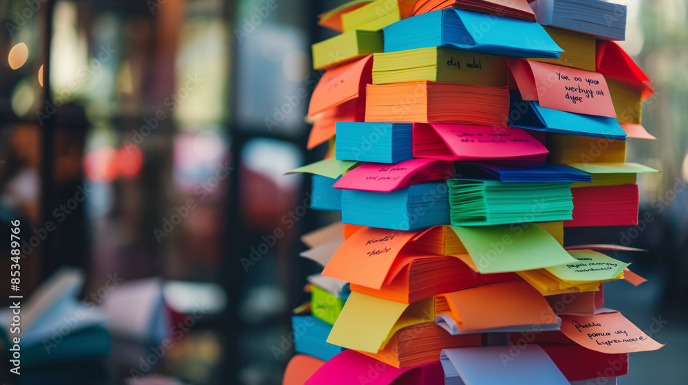 Sticky Note Strategy: A Visual Roadmap to Business Success, Generative ...
