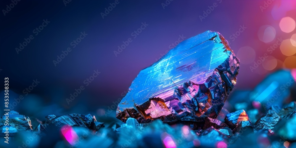 Rare earth mine minerals exhibit distinctive geological composition of ...