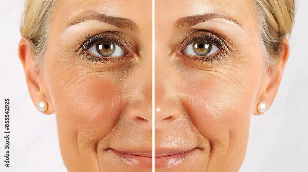 Visual Transformation: A Comparative Chart of Wrinkle Removal Before ...