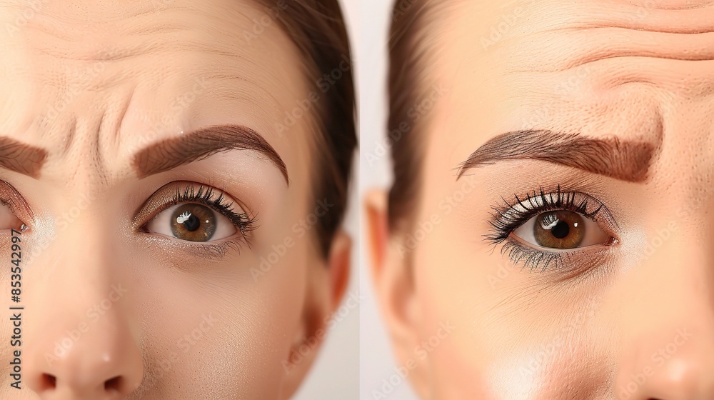 Visual Transformation: A Comparative Chart of Wrinkle Removal Before ...