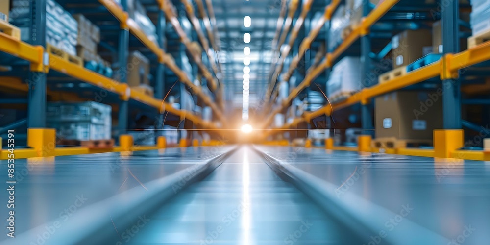 Improve order picking efficiency by implementing a barcode system for accuracy. Concept ...