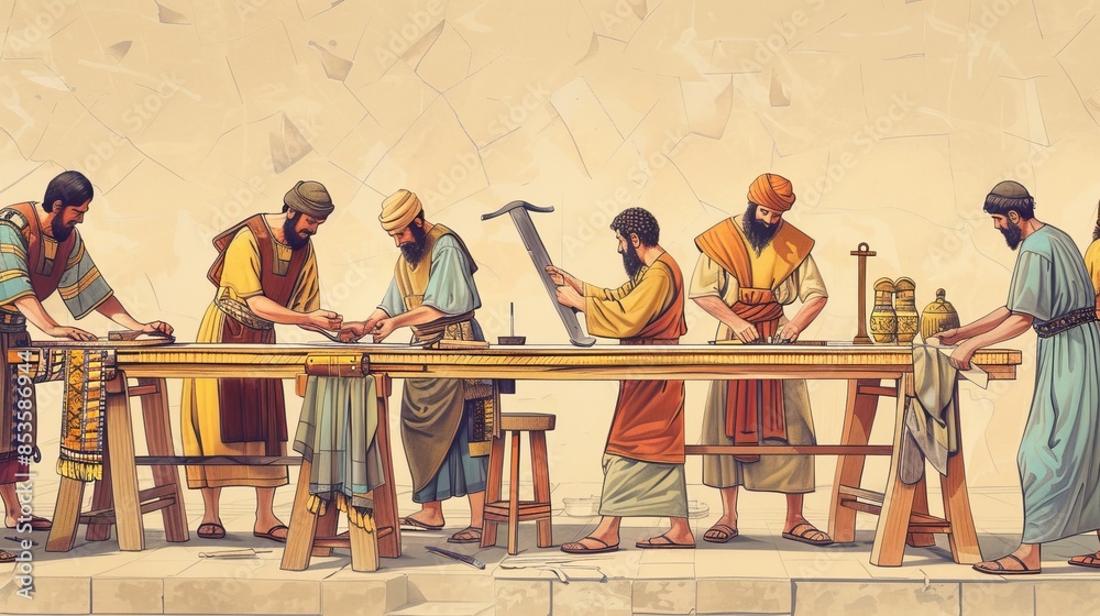 Exodus,The Tabernacle Constructed,Skilled Work of Bezalel and Oholiab ...