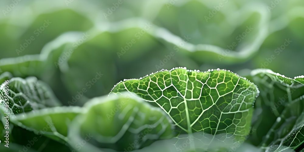 3D render displaying plant tissue's vibrant structure, which acts as a ...
