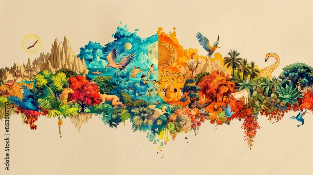 Genesis,The Creation,High-Resolution Art of God Creating Universe ...
