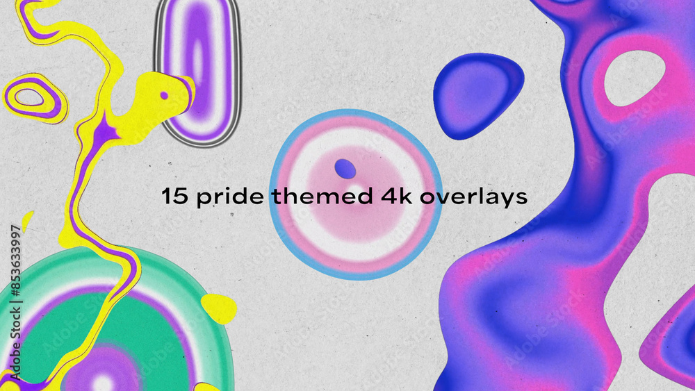 Pride Power Overlays Stock Template | Adobe Stock