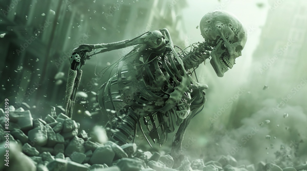 The living tissue covering the endoskeleton gives it a remarkably human ...