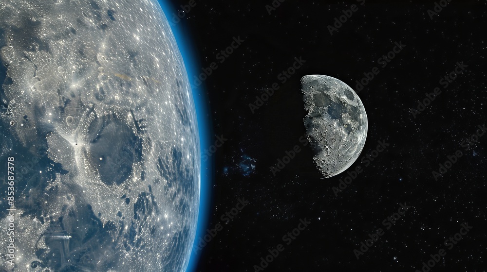 The Moon plays a role in stabilizing Earth's axial tilt, which affects ...