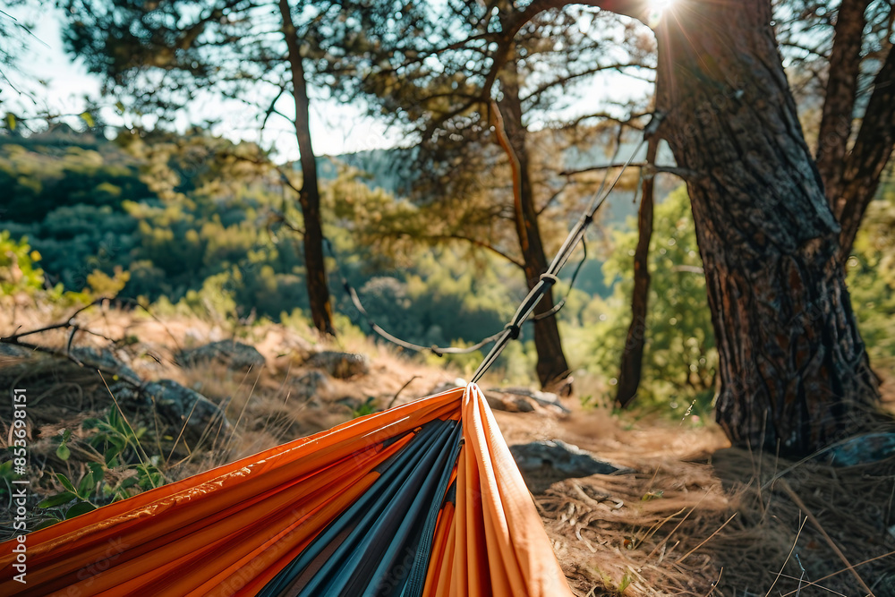 People in connection with nature, enjoying beautiful summer spring day ...