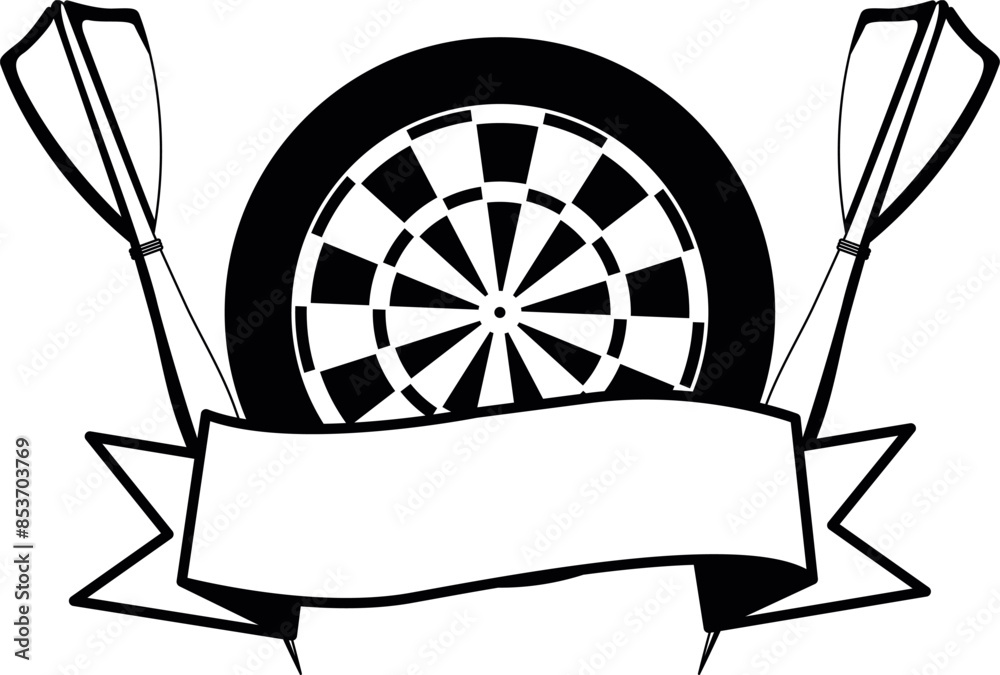 Darts Team Cut File, SVG file for Cricut and Silhouette , EPS , Vector ...