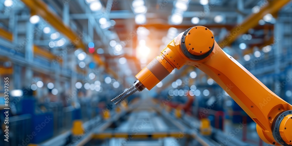 Robotic automation streamlines factory production with precision and ...