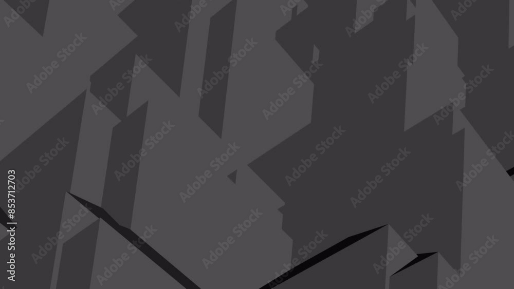 Vídeo do Stock: Background of Geometric Shapes.Seamless loop animation ...