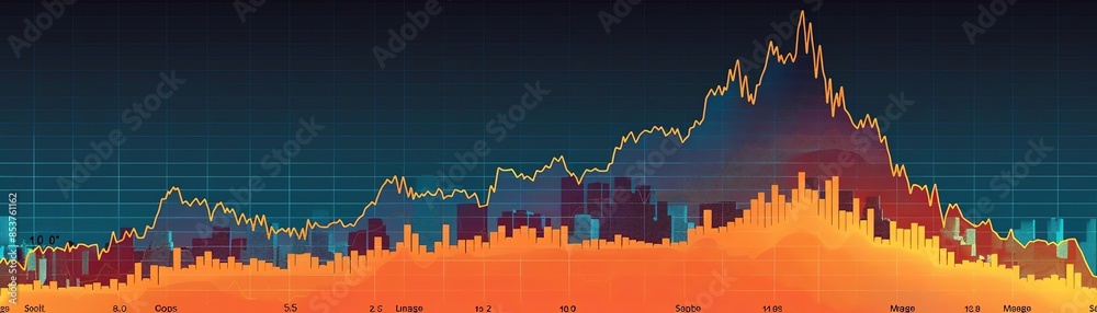 PE Ratio Chart A graph comparing stock prices with pricetoearnings PE ...