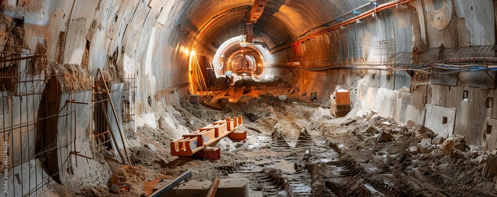Engineering Marvels: Step-by-Step Tunnel Construction Revealing ...