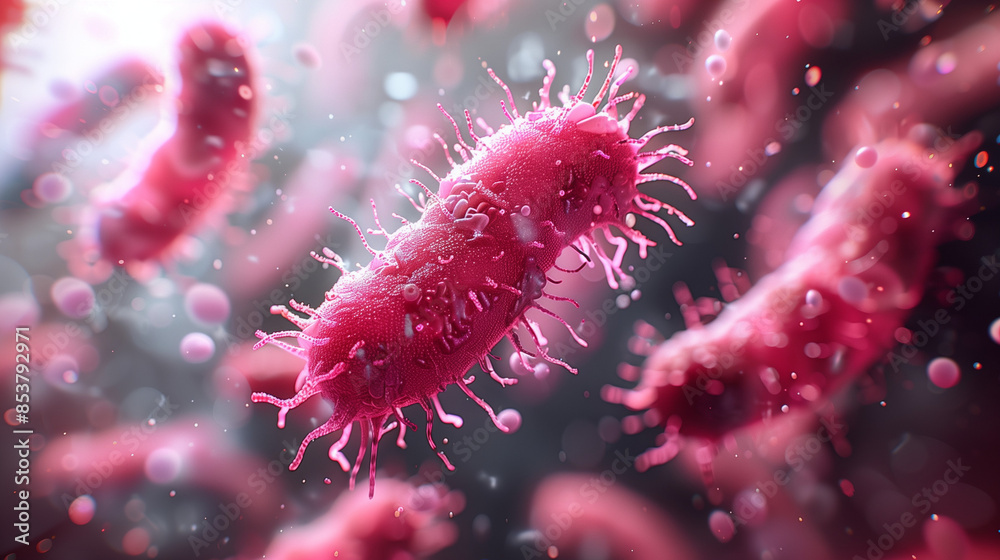Bacterium (bacteries, bacteria, microbiome, cells, bacterie) infection ...