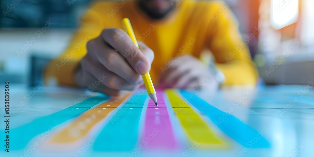 IT project lead creating backup timelines for disaster recovery plan ...