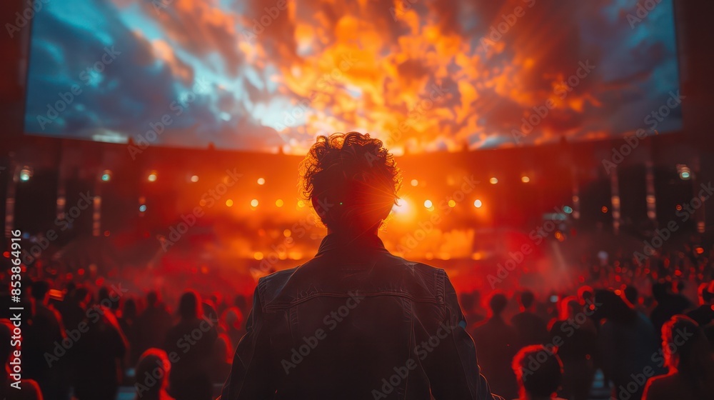 Person feeling uplifted and inspired while watching a motivational ...