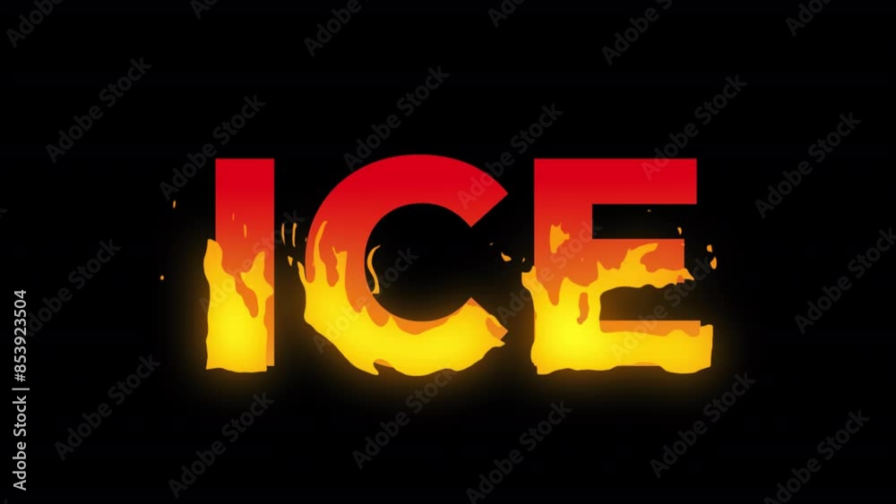 Ice burning text,Fire burning alphabets 2D style, Epic Fire Alphabet ...