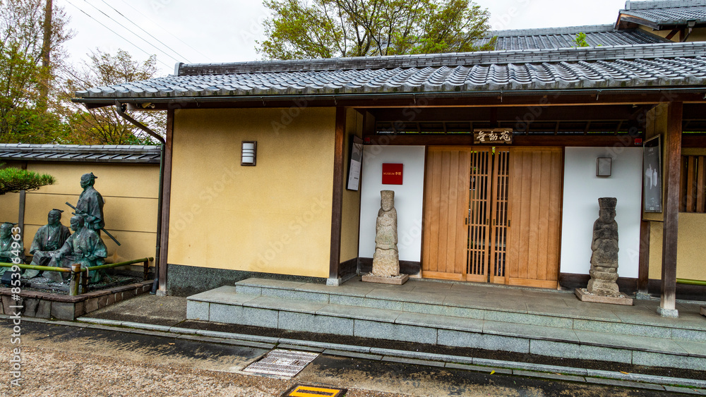 JAPAN, KYOTO – April 2024: statue of the Tosa Shitenno, or Big Four of ...