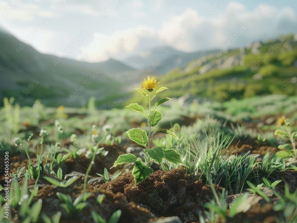 Nature and Technology Harmony: Sustainable Seed Planting with UHD 8K ...