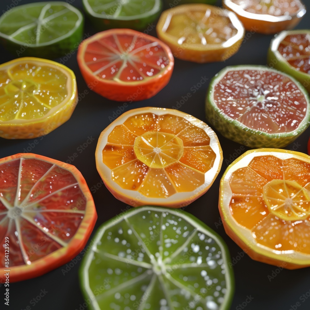 Use high-resolution textures and shaders to showcase the natural ...