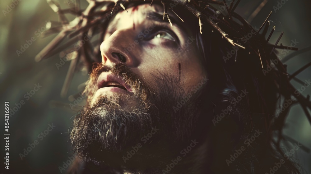 Crown Of Thorns Worn By Jesus Christ During His Passion And Resurrection Easter Card From Good