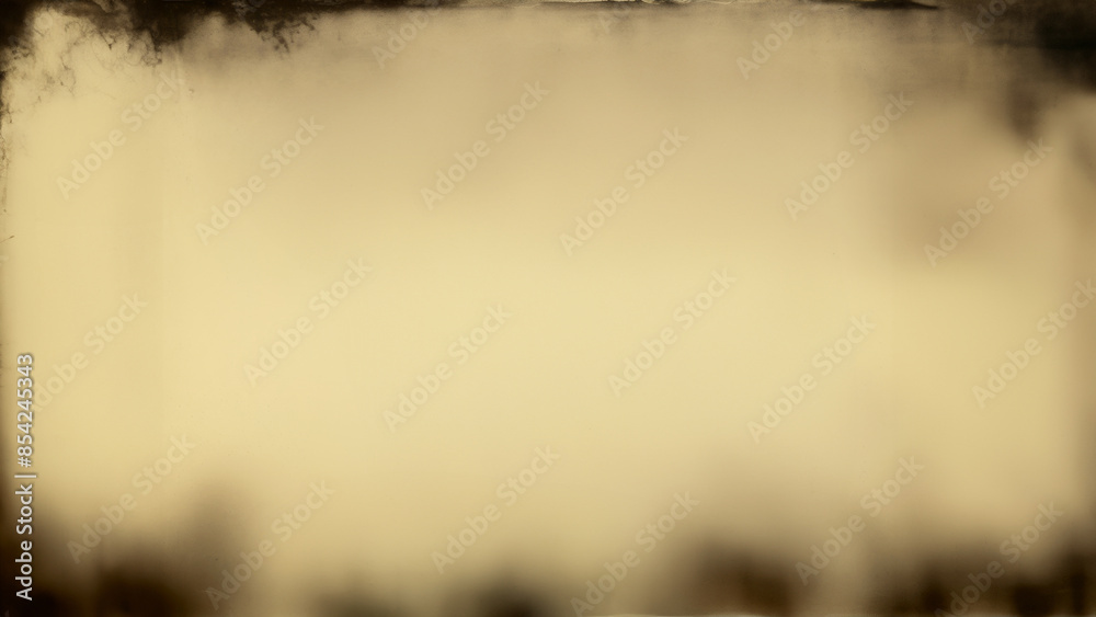 Vintage film frame template with blur and vignette. Retro style photo ...