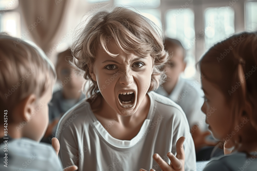 students being punished for bad behavio, a young boy who appears to be ...